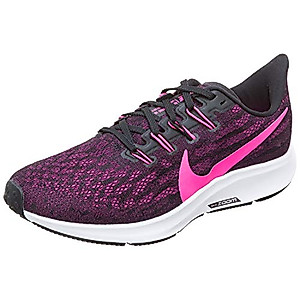 Nike Air Zoom Pegasus 36 Women's Running Shoe Black/Pink Blast-True Berry-White Size 7.5