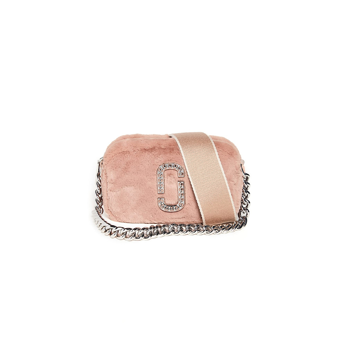 Marc Jacobs Women's The Plush Snapshot, Black, One Size