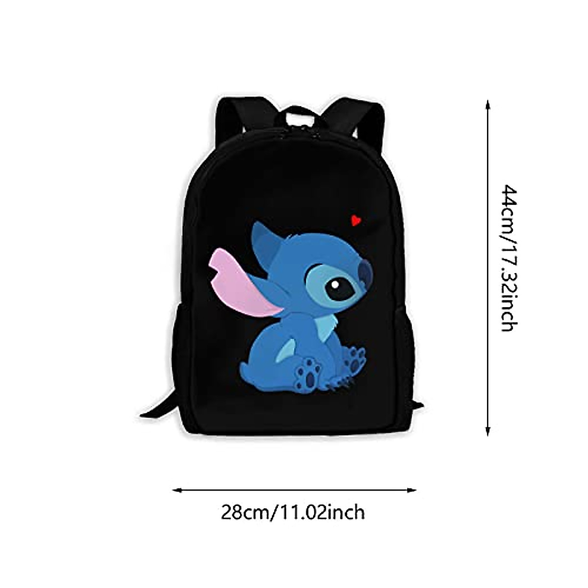 GCNqat Laptop Backpack 17 Inch Bookbag Large Capacity Daypack for Men Women Teens Hiking Camping