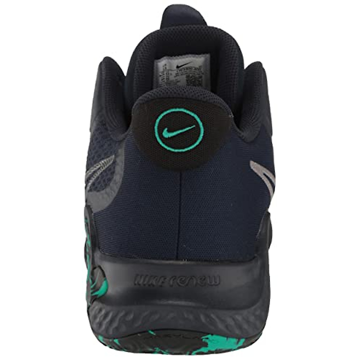 Nike Men's KD Trey 5 IX Basketball Sneakers, Obsidian/Cool Grey-Black, 10 M US