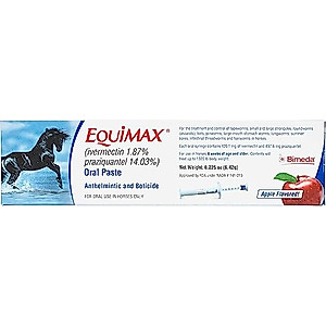 Equimax 14.03 Praziquantel/1.87 Ivermectin Paste