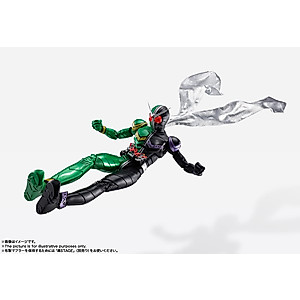 TAMASHII NATIONS - Fuuto PI - (Shinkocchou Seihou) Kamen Rider Double Cyclone Joker Futo PI Animated Anniversary, Bandai Spirits S.H.Figuarts Action Figure
