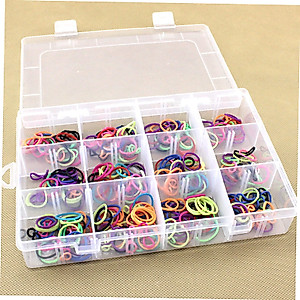 Cabilock 6 Pcs Detachable Storage Box Jewelry Organizer for Necklaces Earring Holder Case Storage Container with Dividers Jewelry Organizer Tray Pp Plastic Multifunction Stud Box