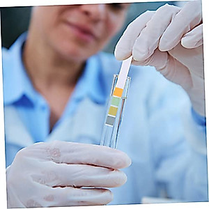 ULTECHNOVO 100pcs Ph Test Paper Body Monitor Ph Levels Ph Testing Paper Water Ph Paper Food Ph Strips Ph Level Test Kit Fluoride Test Strips Spa Kits Alkalinity Test Paper Universal Set