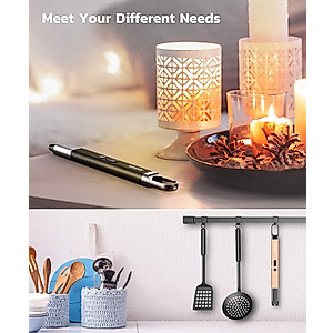 RONXS Electric Lighter, Candle Lighter with Safety Lock Windproof Flamless Arc Rechargeable Long Lighter with Battery Indicator (Black&Champagne 2pcs)