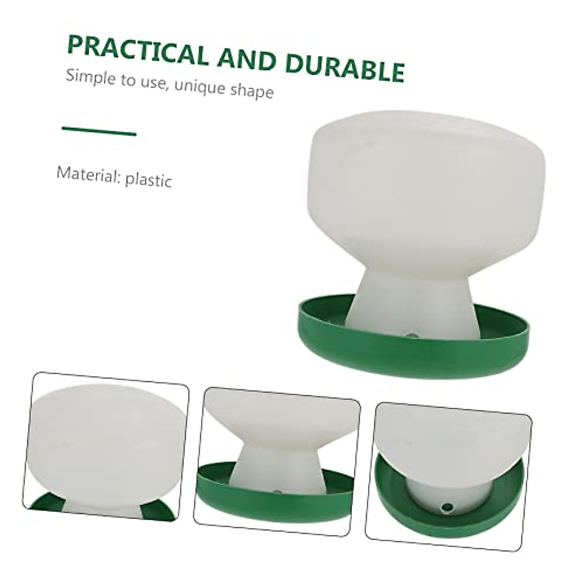 2pcs Nipple Tool Holder Nippler Bird Bowl Pet Waterer Finch Cockatiel Drinker Accessories Auto Plastic Supplies As Feeder Chinchilla Shown Autodrinker Quail Automatic Chicken