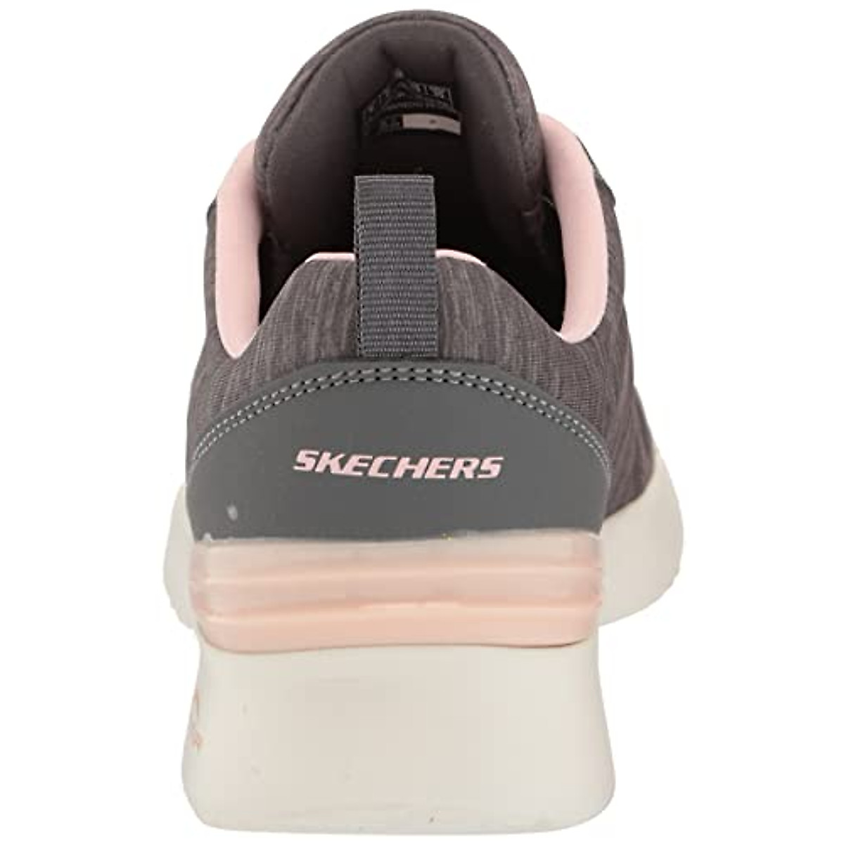 Skechers Sport Women's Women's Skech-AIR Dynamight Sneaker, CCPK=Charcoal/Pink, 5.5