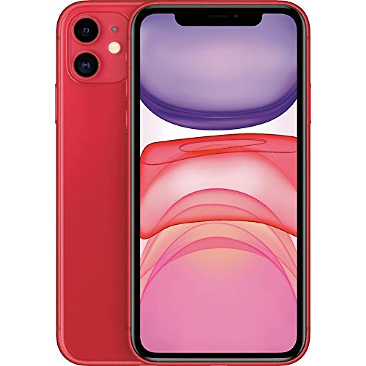 Apple iPhone 11, 64GB, Red - Unlocked (Renewed)
