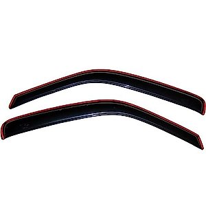 Auto Ventshade [AVS] In-Channel Ventvisor | 1997 - 2006 Jeep Wrangler (TJ)- Smoke, 2 pc. | 192054