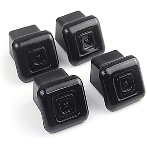 HELESIN RV Step 4 Pack Replacement Rubber Feet for Adjustable Aluminum Platform Step