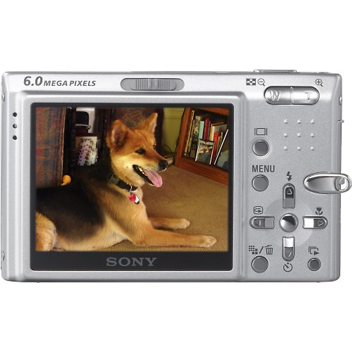 Sony Cybershot DSC-T9 6MP Digital Camera with 3x Optical Image Stabilization Zoom