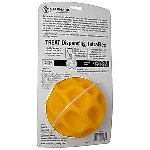Starmark Treat Dispensing Tetraflex Dog Toy Large