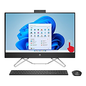 HP Pavilion 27 Touch Desktop 1TB SSD Win 10 Pro (Intel 10th gen Quad Core CPU and Turbo Boost to 4.90GHz, 16 GB RAM, 1 TB SSD, 27-inch FullHD Touchscreen, Win 10 Pro) PC Computer All-in-One