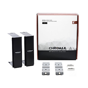 Noctua NA-HC4 chromax.Black, Heatsink Cover for NH-D15, NH-D15S & NH-D15 SE-AM4 (Black)