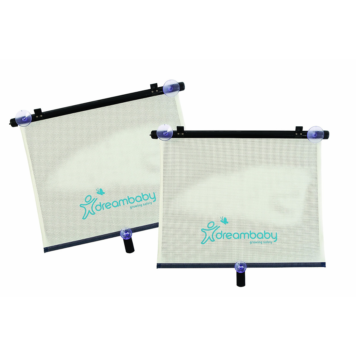 Dreambaby Extra Wide Car Window Shade, Black, 2 Pack