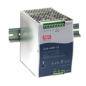 MW Mean Well SDR-480P-24 24V 20A DIN Rail Power Supplies
