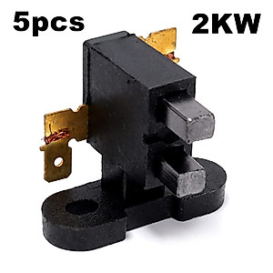 Ruimou 5Pcs 2KW 5KW Universal Generator Carbon Brush,Compatible With Honda 168F/188F,2000-5000W Alternator Carbon Brush Holder Replacement Part(2KW-5pcs)