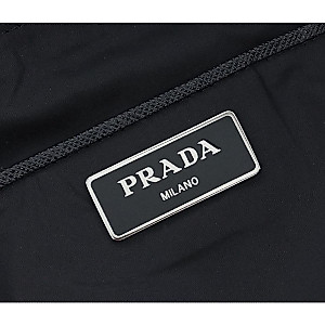 Prada Women's Black Nylon Shopping Tote 1BG189