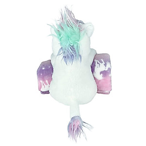 CLUB LIBBY LU Unicorn Throw Blanket and Stuffed Animal Gift Set for Girls, Butter Soft Fleece (37" x 49")