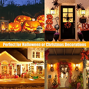 MyoGrip E12 LED Flame Light Bulbs, 3 Modes Flickering Light Bulbs, Candelabra Candle Fire Light Bulb for Home Party Patio Indoor Outdoor Halloween Decorations (8 Pack)