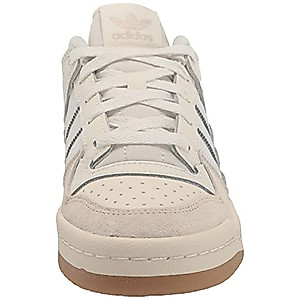 adidas Originals Forum Low Sneaker, Chalk White/Cloud White/White, 7 US Unisex Big Kid