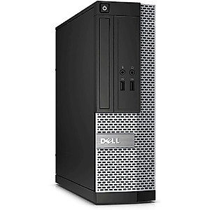 Dell OptiPlex Computer Desktop PC, Intel Core i5-3rd, 8GB RAM, 500GB HDD, MTG New 22 inch LED Monitor, RGB Keyboard and Mouse, WiFi, Windows 10 Pro (Renewed)