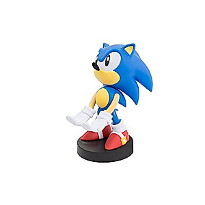 Exquisite Gaming: Sonic - Mobile Phone & Gaming Controller Holder, Sonic The Hedgehog Device Stand, Cable Guys, Sony Licensed Figure