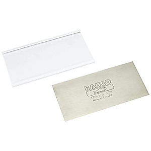 Snap-on Bahco 5-Inch 474-125-0.80 Cabinet Scraper, 125Mm X 62Mm X .80Mm, White