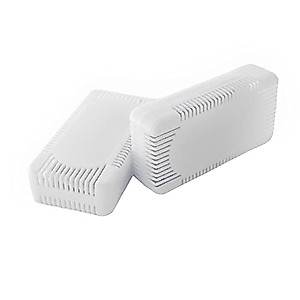 Refrigerator Deodorizer (4 Pack) - Natural Bamboo Activated Charcoal Odor Absorber, Outperforms Baking Soda Smell Eliminator, For Refrigerator, Room, Car, Wardrobe, Cabinet, Dustbin and Basement