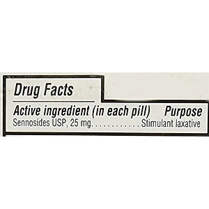 Equate - Laxative, Maximum Strength, Sennosides 25 mg, 24 Pills (Compare to ex-lax)