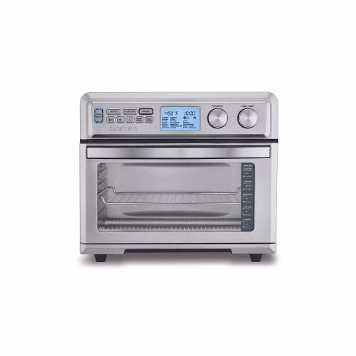 Cuisinart TOA-95 Digital AirFryer Toaster Oven, Premium 1800-Watt Oven with Digital Display and Controls – Extra-Large Capacity, Intuitive Programming and Adjustable Temperature, Stainless Steel