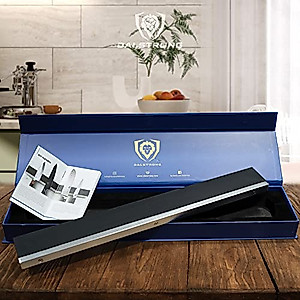Dalstrong Magnetic Knife Holder Wall - Scratch-Resistant Silicone - Stainless Steel Details - Matte Black - Knife Magnetic Strip - 18" x 2" - Powerful Magnet Kitchen Bar - Easy Mount - Safe Display