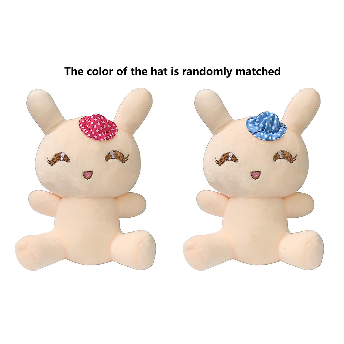 Suerico Rabbit Backpack Cute Kids Toddler Backpack Plush Toy Backpack Snack Travel Bag Pre-School Bags for Girls 1-5Years (Pink)