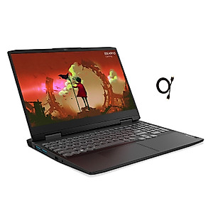 LENOVO 2023 IdeaPad Gaming 3 15ARH7 15.6" FHD IPS 120Hz Premium Gaming Laptop, AMD 8-Core Ryzen 7 7735HS, 64GB RAM, 2TB PCIe SSD, NVIDIA GeForce RTX 4050, White Backlit, Windows 11 Home + HDMI Cable
