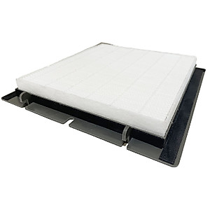 Nispira True HEPA Replacement Filter Compatible with Ivation 5-in-1 Air Purifier Ozone Generator IVAOZAP04, 2 Pack