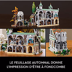 LEGO Icons The Lord of The Rings: Rivendell Building Model Kit for Adults, Construct and Display a Middle-Earth Valley with 15 Minifigures, A Great Gift for LOTR Fans and Movie-Lovers, 10316