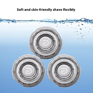 Super-sharp 3 pcs Replacement Shaver Blades For PHILIPS NORELCO RQ12 Series Sensotouch 3D 1280X 1290X 1250XCC