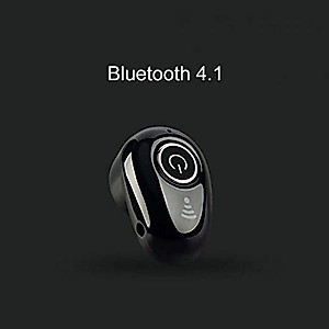 WskLinft Fashion Mini Bluetooth Headset Bluetooth 4.1 Wireless Earbud Headset with Microphone, Hands-Free Call, Suitable for All Kinds of Smart Phones Rose Pink
