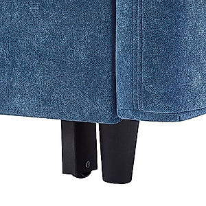 FANYE Blue Microfiber with USB Ports, 55.1"