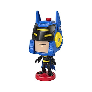 Fisher-Price Imaginext DC Super Friends Batman Toy Head Shifters Batmobile & Figure Set for Preschool Pretend Play Kids Ages 3+ Years