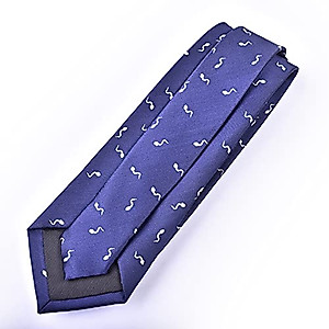 Maker V Men's Fertility Necktie - OBGYN gift - OBGYN Necktie - Gynecologist Gift - Fertility Doctor Gift - Men's Baby Gift - White Elephant Gift