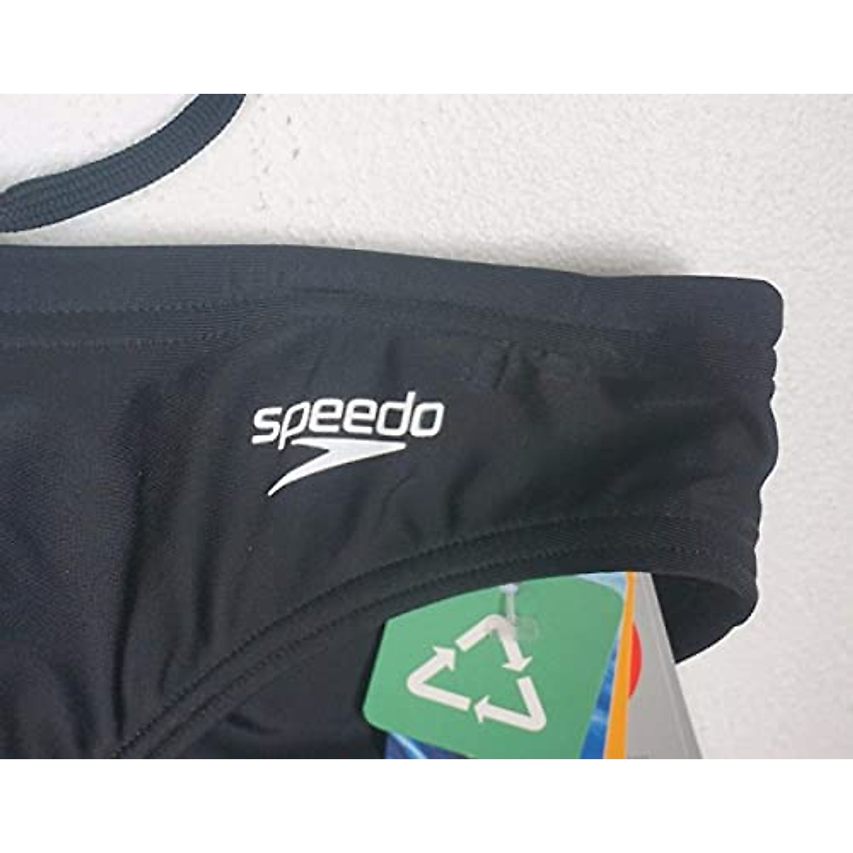 Speedo Men's Fitness Solar 1-Inch Xtra Life Lycra Brief, 32 - Black