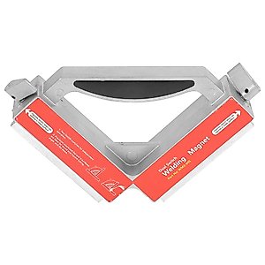 Welding Magnet Holder, Dual Switch 90 Degree Magnet Welding Fixture Strong Magnetic Welder Jig Holder