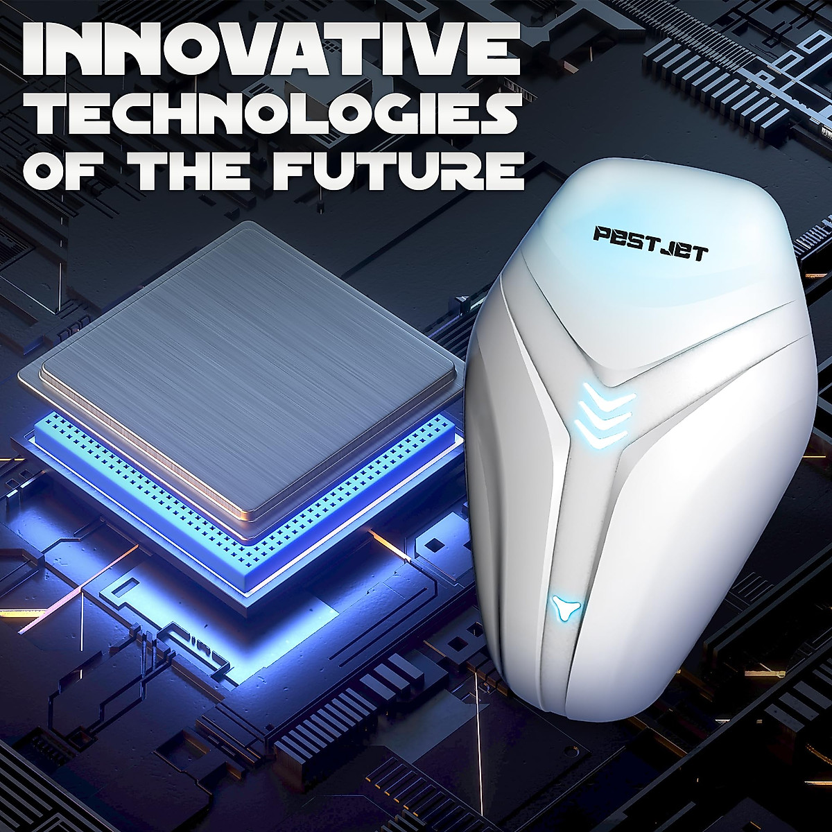 New 2024 Ultrasonic Pest Repeller Plug in - 6 Pack – Outdoor/Indoor Electronic Pest Repellent - Get Rid of Rat Bat Mouse Squirrel Bug Bee Ant Spider Wasp Cockroach Fly Mosquito Rodent Termite Roach