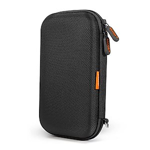 External Hard Drive Case - GLCON Shockproof EVA Carrying Case for WD My Passport Element Seagate Expansion Backup Toshiba 1TB 2TB 4TB - High Protection Portable Travel Electronic Power Bank Bag