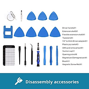 Kooling Monster KOMBO-01, 117 in 1 Precision Screwdriver Set, Professional Magnetic Repair Tool Kit with Screw Mat & Anti-Static Brush for All Electronics (Computer, Laptop, PS4, XBOX, iPhone, iPad)