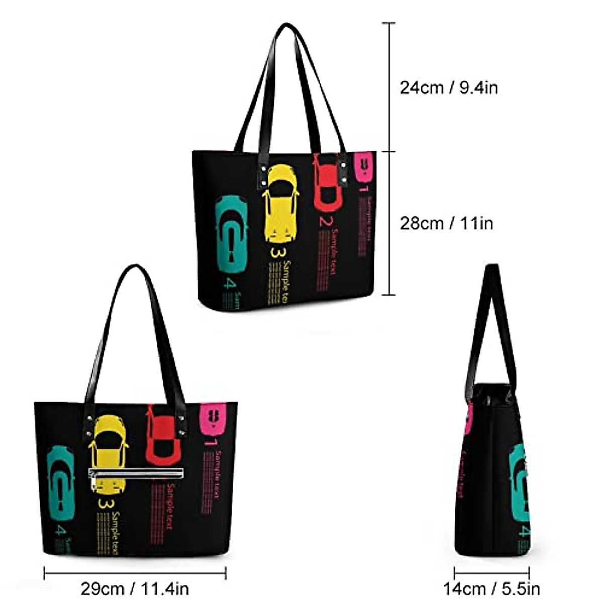 Womens Handbag Car Leather Tote Bag Top Handle Satchel Bags For Lady