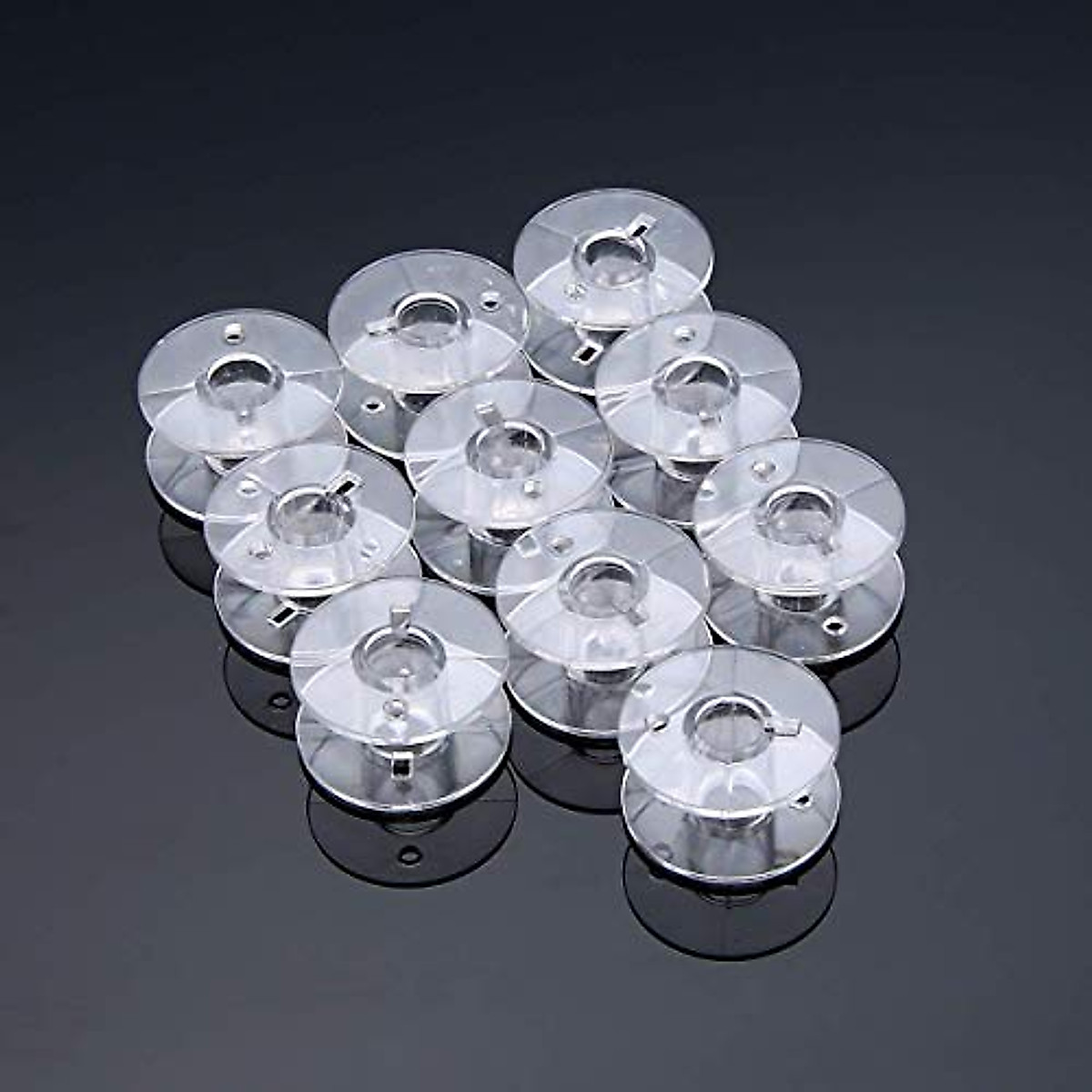 30Pack Plastic Sewing Machine Bobbins for Brother