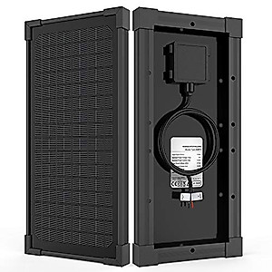 SolarEnz 10 W Solar Panel Mount Bracket Charger for Automatic Solar Gate Opener Systems Solar Panel Electric Fence Kit