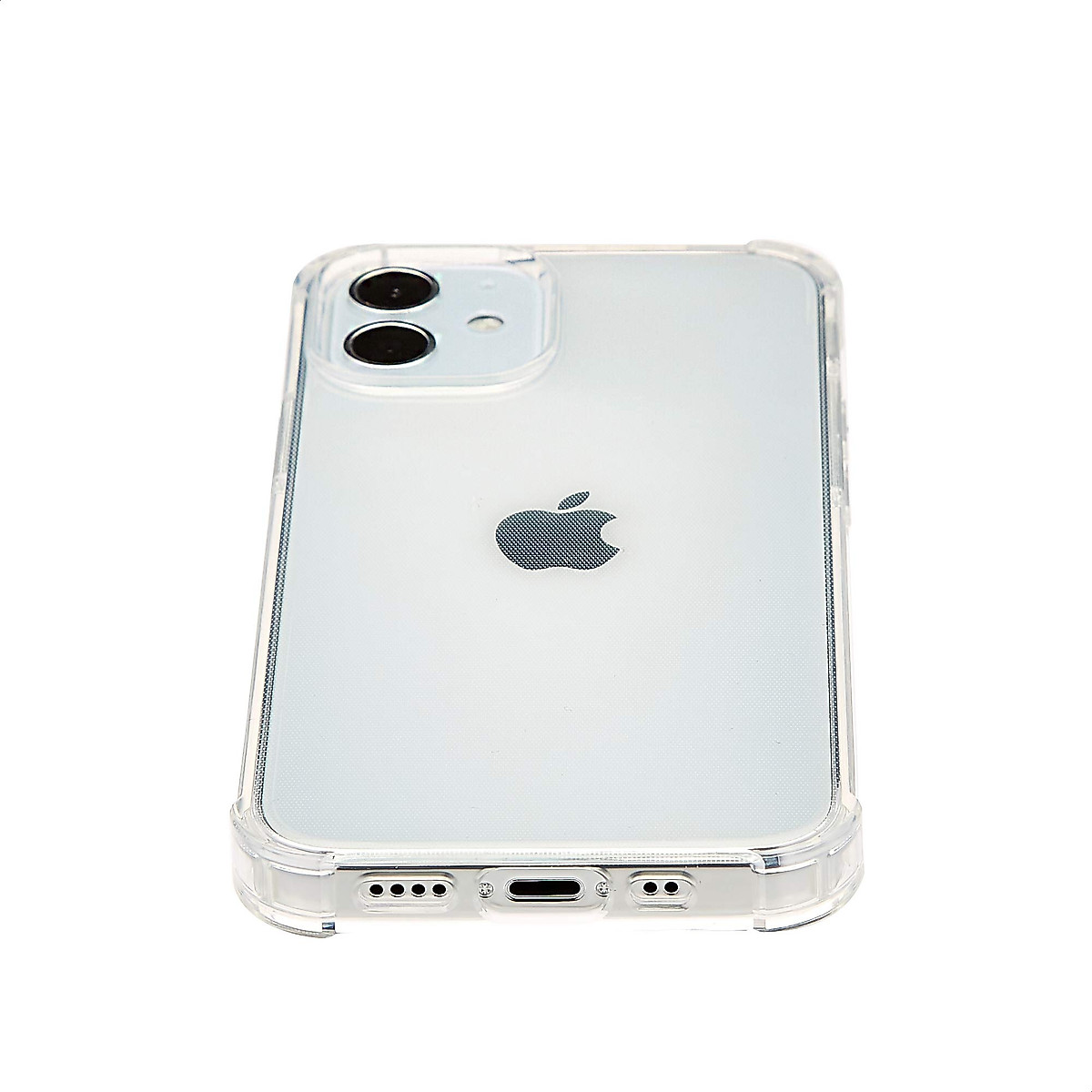 Amazon Basics Shockproof and Protective Case for iPhone 12 Pro Max, Crystal Clear